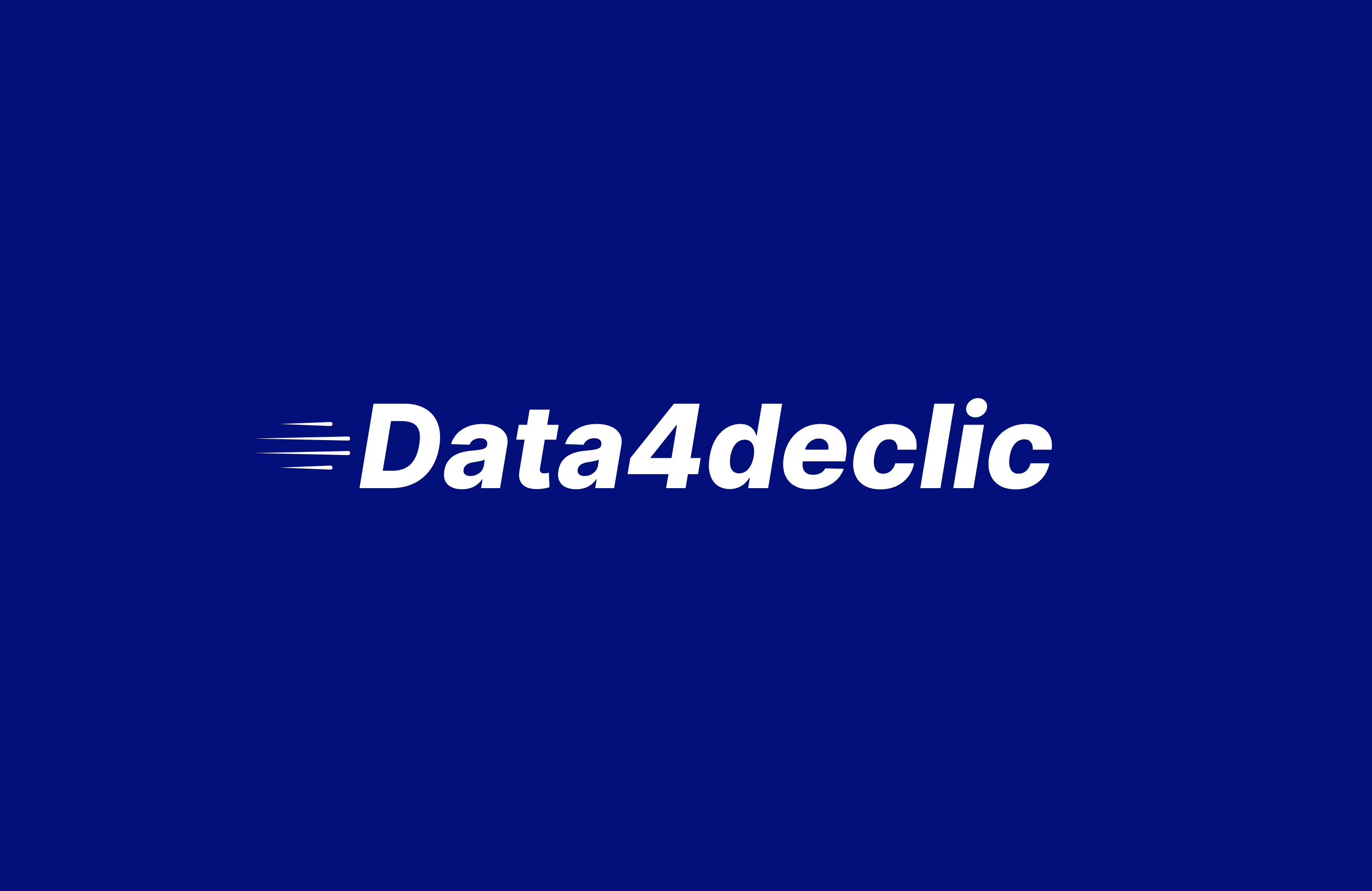 Data4Declic | Formation en Intelligence Artificielle